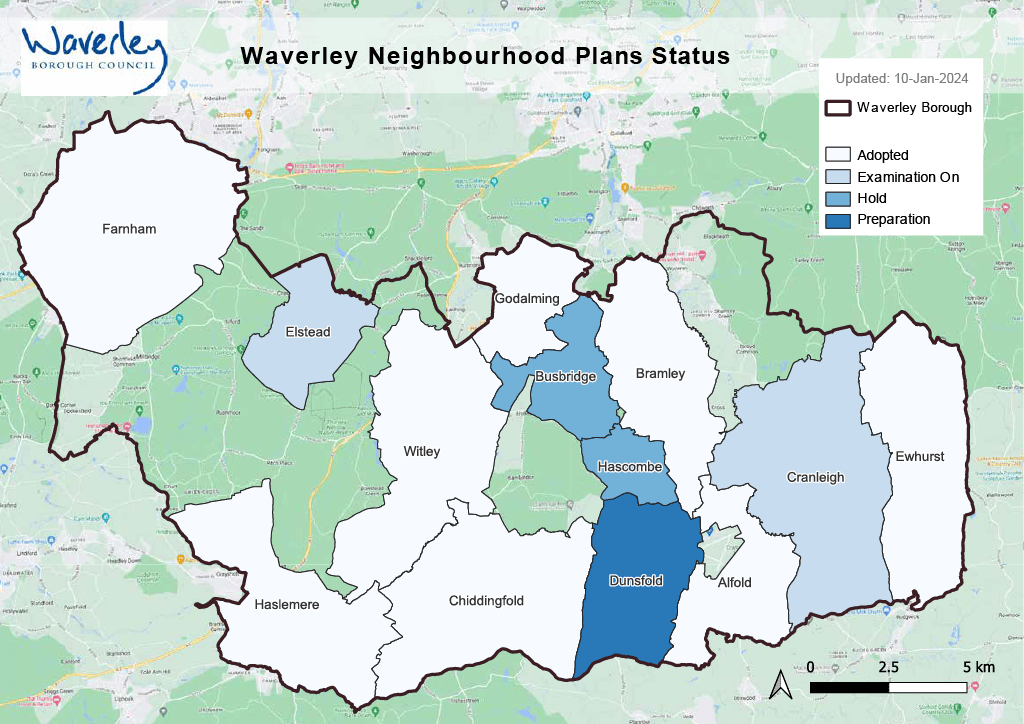 Neighbourhood Plans in Waverley | Waverley Borough Council